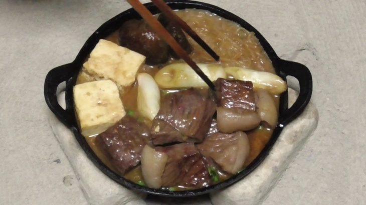 牛鍋-Gyunabe-Japanese food【江戸長火鉢 62杯目】 │ 野菜料理レシピ